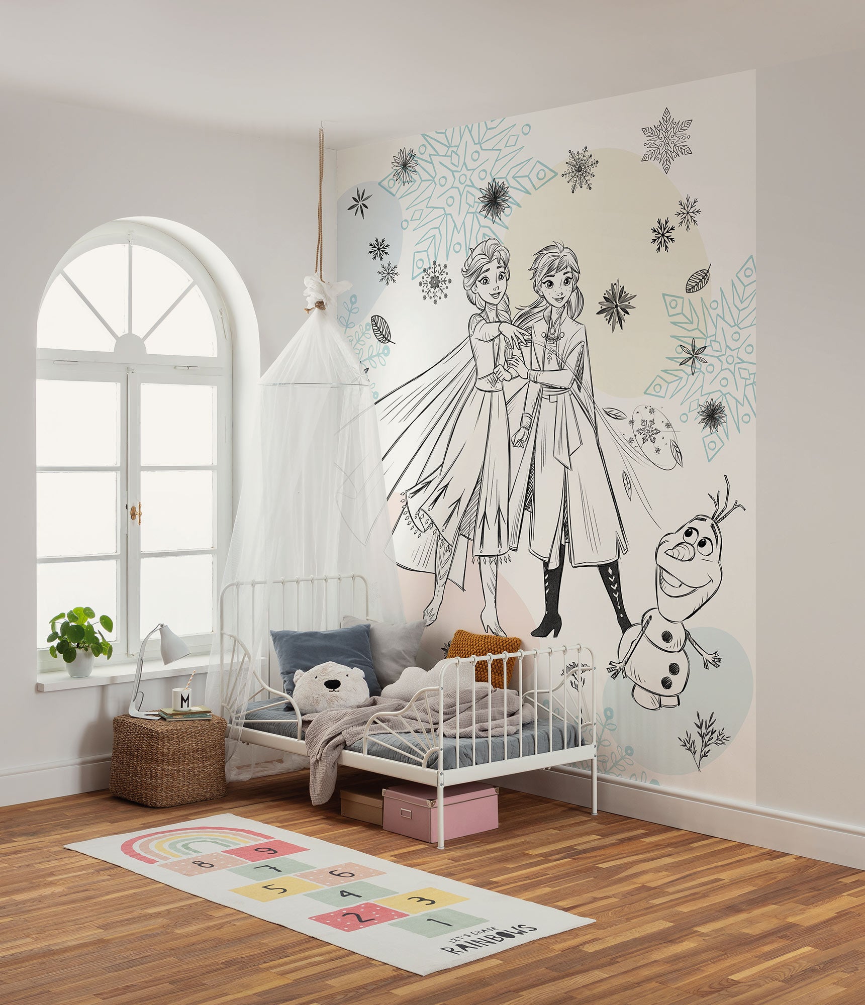 DISNEY FROZEN SKETCH SISTERS – Walls - Papel de Parede